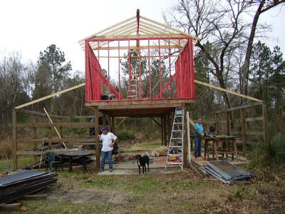 Sweatsville: Barn and Hay Loft - Design/Construction Photos